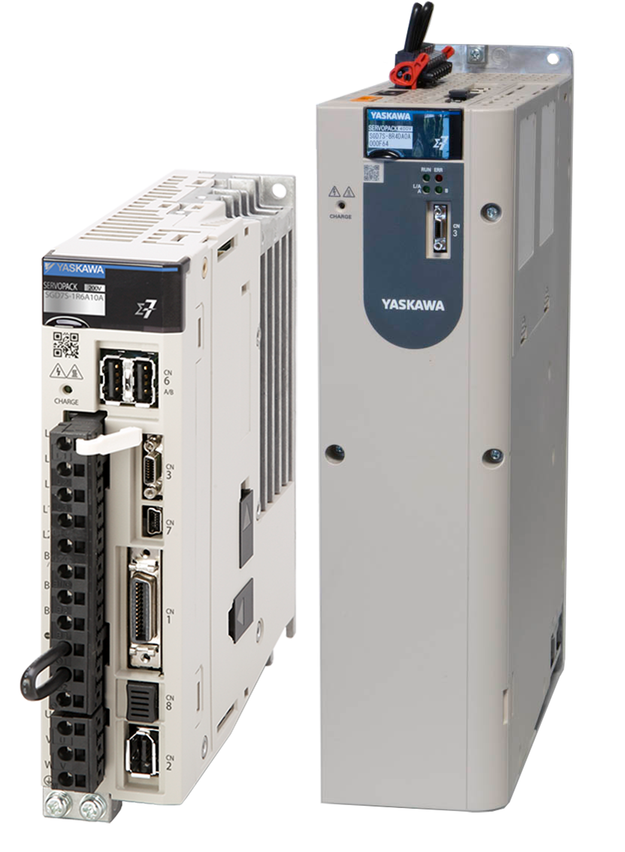 Sigma-7 servopacks met ingebouwde controller